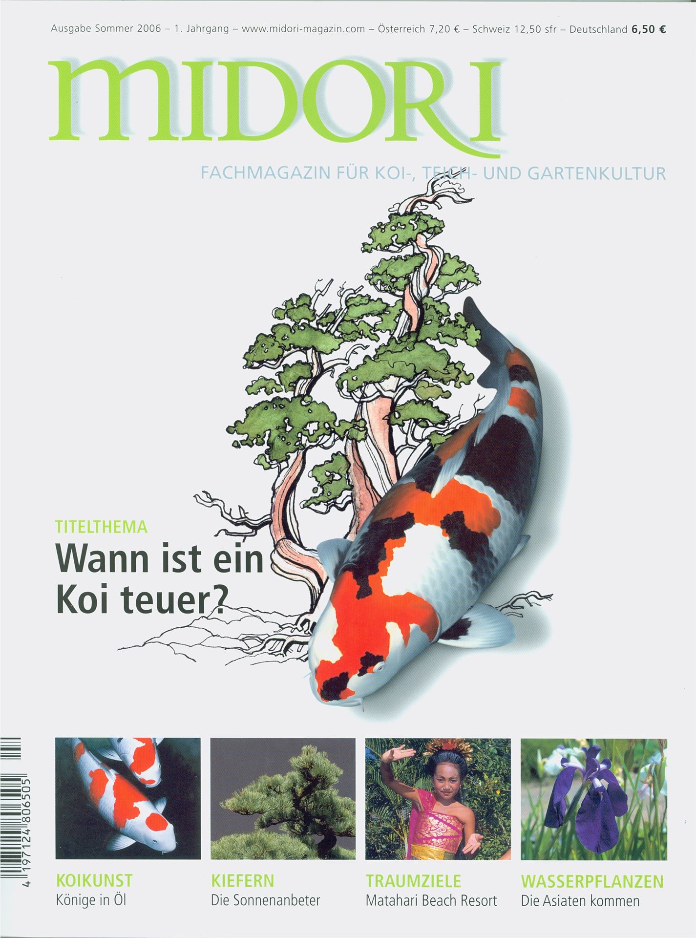 Garten und Koi Magazin - MIDORI - 2006